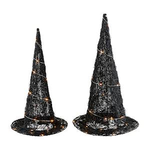 Woven LED Witch Hat Set – Ganas Pecan Company