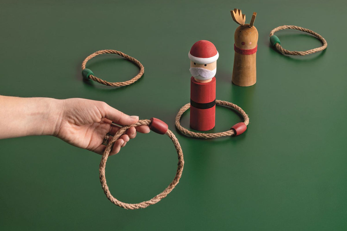 Santa & Reindeer Ring Toss Game – Ganas Pecan Company