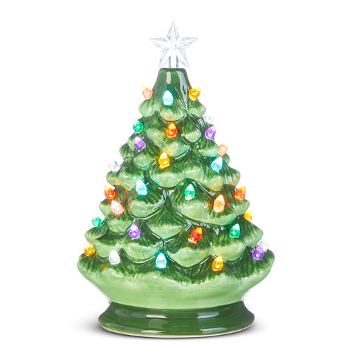 Vintage Lighted Tree with Timer – Ganas Pecan Company