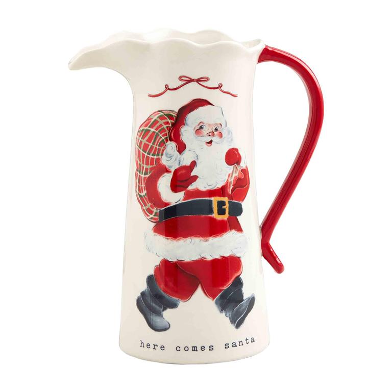 Vintage Santa Pitcher – Ganas Pecan Company
