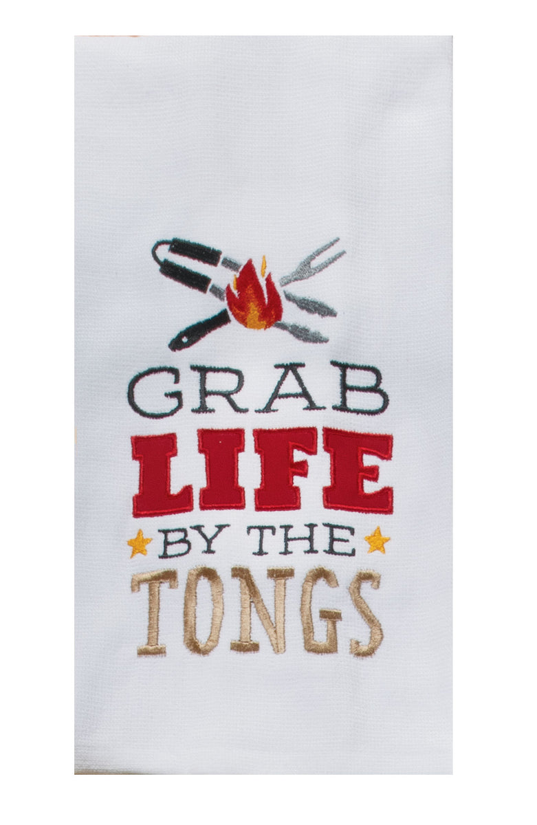 Grab Life Terry Cloth Towel – Ganas Pecan Company