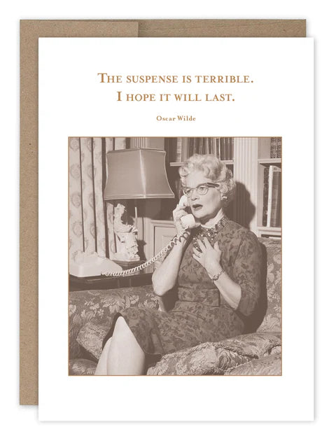 Suspense Birthday Card – Ganas Pecan Company