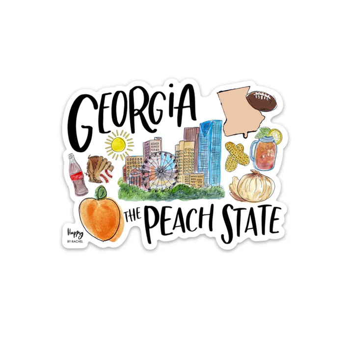 State of Georgia Stickers – Ganas Pecan Company