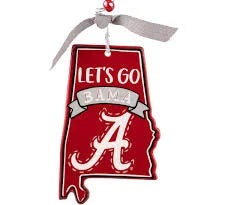 Let's Go Bama Flat Ornament – Ganas Pecan Company
