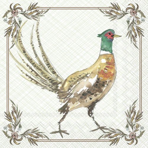 Pheasant Cocktail Napkins – Ganas Pecan Company