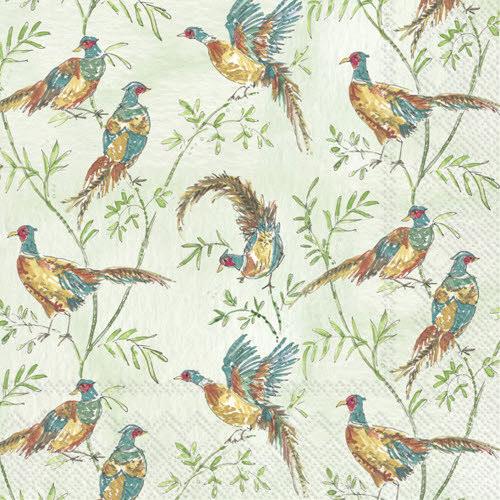 Pheasant Lunch Napkins – Ganas Pecan Company
