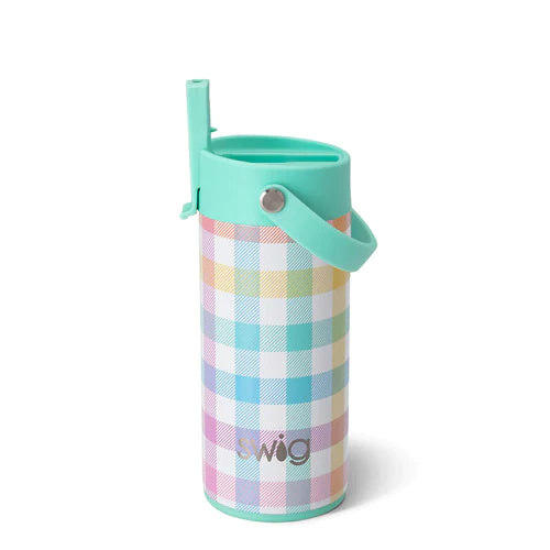 Swig - Pretty in Plaid Flip & Sip Slim Tumbler – Ganas Pecan Company